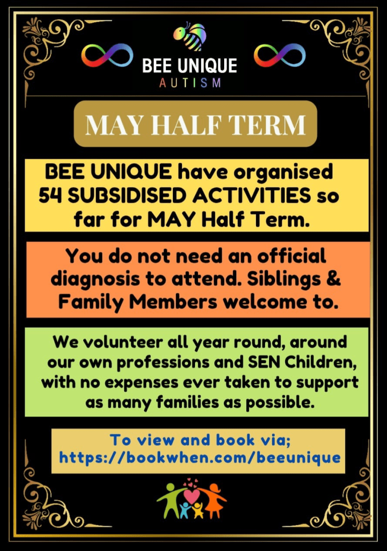 BEE UNIQUE – BEE your own kind of beautiful. You are not alone.